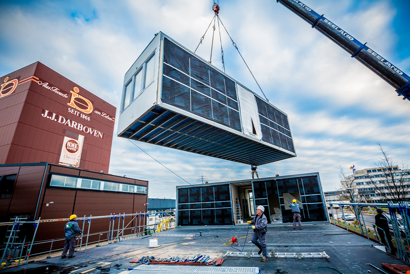 Sicher Bauen in Modulbauweise